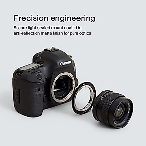 Urth Lens Mount Adapter: Compatible with Contax/Yashica (C/Y) Lens to (EF/EF-S) Camera Body
