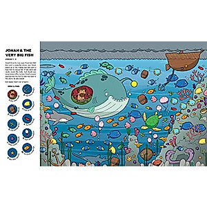 Seek and Find: Old Testament Bible Stories: With over 450 things to find and count! (Fun interactive Christian book to gift kids ages 2-5)