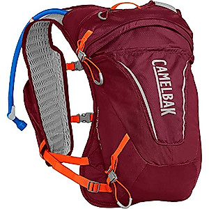 CamelBak Women's Octane 9 Hydration Pack 70 oz, Burgundy/Hot Coral
