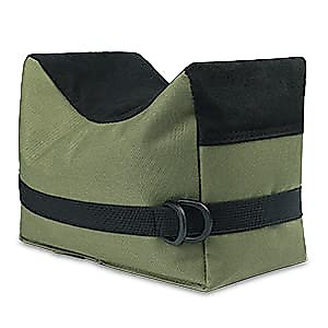 TWOD 2-Set Outdoor Shooting Rest Bags - Target Sports Bench Rest Front & Rear Support SandBag Stand Holders for Gun Rifle Shooting Hunting Photography - Unfilled