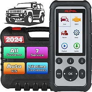 Autel MaxiDiag MD806 PRO Scanner: 2024 Full System Diagnostic Scan Tool w/ 7 Hot Services, Upgrade Ver. of MD808 MD806 MD805 MD802, Oil Reset BMS SAS Throttle A/F EPB, AutoScan Free Update, Scan Print