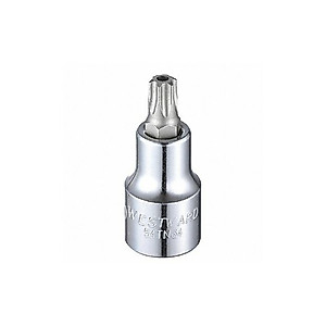 Socket Bit, Steel, 1/2 in, TpSz T50