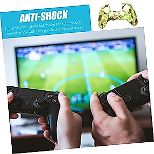 SOLUSTRE Protector Conter Green Handle Silicone Protection Light Game Cover Protective Gamepad Pad Case Grip