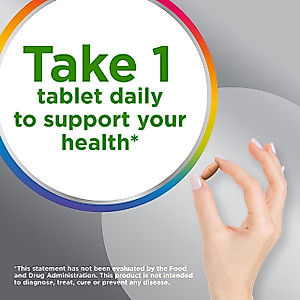 Centrum Silver Multivitamin for Adults 50 Plus, Multivitamin/Multimineral Supplement, Vitamin D3, B-Vitamins, Gluten Free, Non-GMO Ingredients, Supports Memory and Cognition in Older Adults - 125 Ct