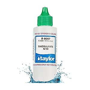 Taylor Technologies R-0007-C Thiosulfate No.7 N/10 2 OZ