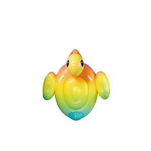 INTEX Baby Duck Inflatable Pool Float: Animal Pool Toy for Kids – 2 Heavy-Duty Handles – 220lb Max Weight Capacity – 63" x 46.5" – for Ages 3+