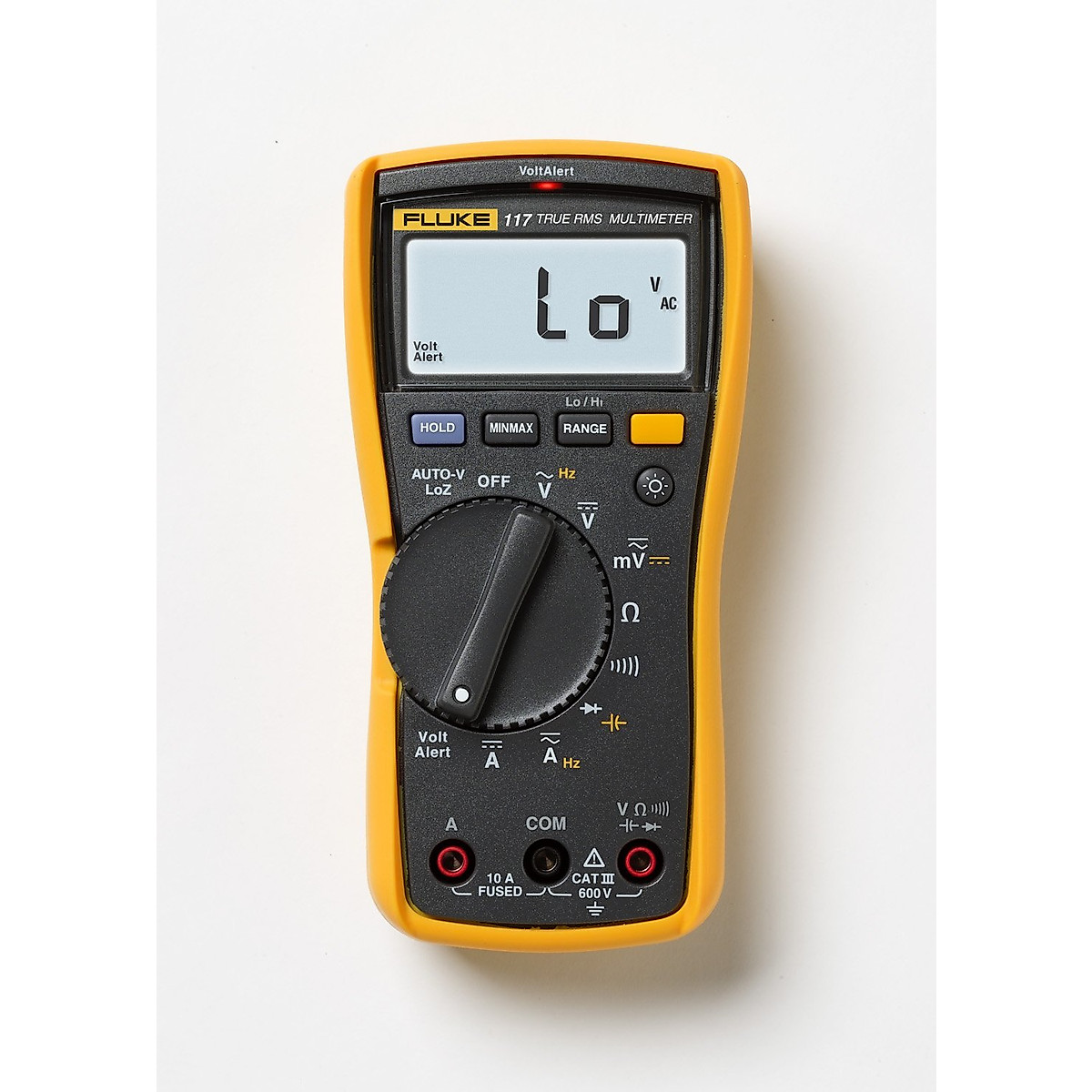 Fluke 117/323 KIT Multimeter and Clamp Meter Combo Kit + AC175 Threaded Slide-on Alligator Clip Set with Flexible Boots