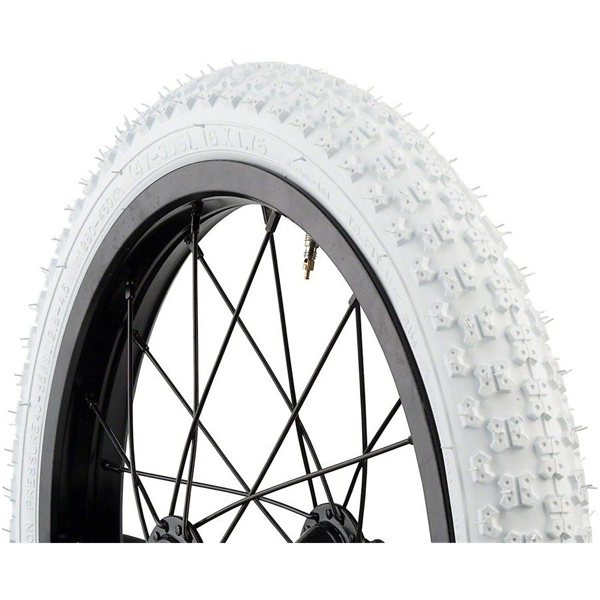 Kenda Mx K50, Tire, 16''X1.75, Wire, Clincher, White