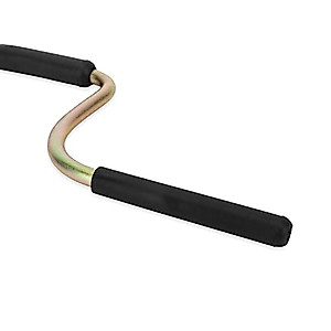 Camco Replacement Scissor Jack Crank Handle | Features a Soft Comfortable Handle | Compatible with 3/4-inch Hex Drive Jacks | (57874), Silver