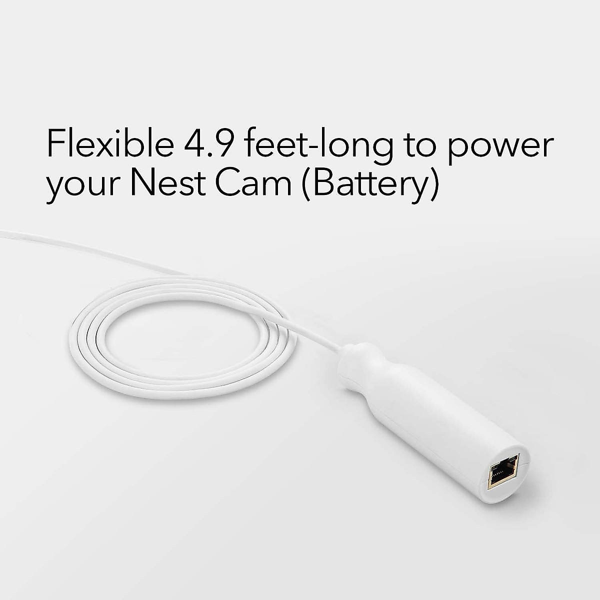 Wasserstein PoE Adapter for Google Nest Cam Outdoor or Indoor, Battery - Made for Google Nest