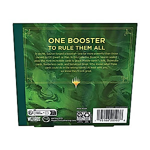 Magic: The Gathering The Lord of The Rings: Tales of Middle-Earth Collector Booster Box - 12 Packs + 1 Box Topper Card