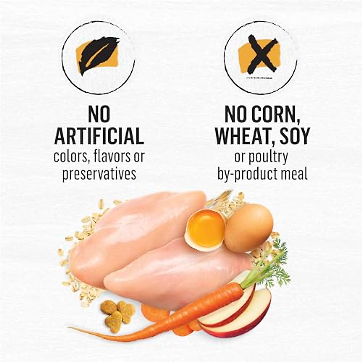 Purina Beyond Natural Dry Cat Food Wholesome Ingredients for Whole Health White Meat Chicken and Whole Oat Meal Recipe - 3 lb. Bag