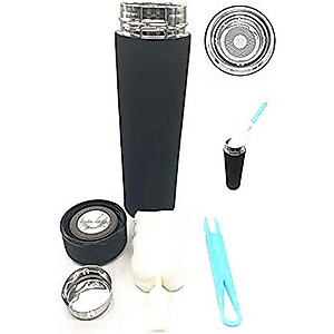 JDclubs 17 oz Car Logo Black Frosted Travel Mugs & Tumblers Vacuum Insulated Stainless Steel Thermal Bottle Fashion Business Thermal Cup for Hot or Cold Drink Coffee Or Tea (Without Logo)