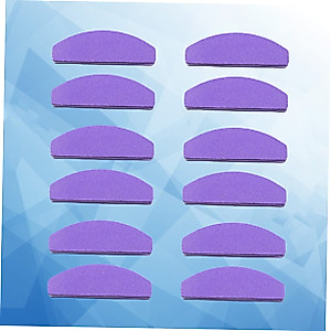 Beavorty Nail Tools 20PCS False Nail File Manicure Nail Board Toenail File Nail Sanding Block Polisher Buffing File Board for feet Mini Nail kit Nail Files Tool False Nails Natural Purple