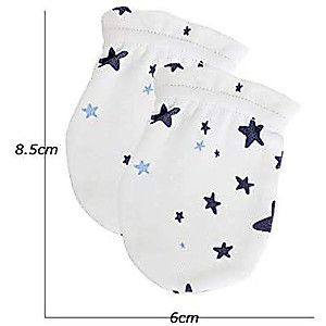 Kiddiezoom Baby Girls' 10-Piece Cap and Mitten Bundle Baby Hats and Mittens Baby Gloves Sets