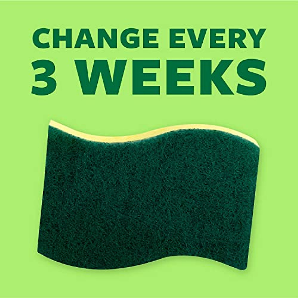 Scotch-Brite Heavy Duty Scrub Sponges, for Washing Dishes and Kitchen Use, 36 Scrub Sponges