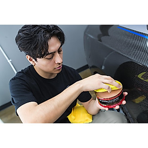 Mothers 05500 California Gold Brazilian Carnauba Cleaner Wax Paste - 12 oz.