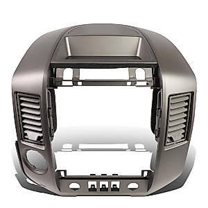 DNA Motoring ZTL-Y-0147 Center Dash Audio A/C Vent Surround Bezel Instrument Panel Bezel Cover Lid