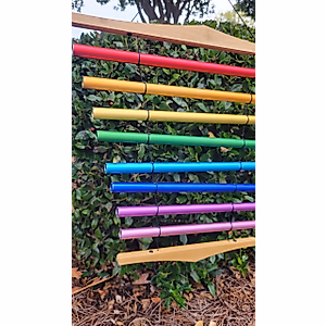 Yantra Cosmic Sound 8 Color Coded Chakra Healing Swing Chimes Bells Pipes Meditation Sound Healing with Mallet