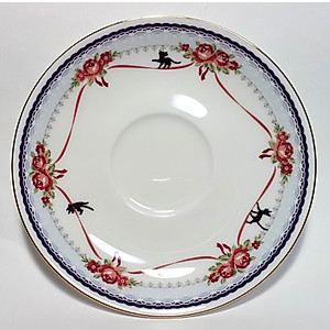 Noritake Kiki's Delivery Service JIJI Tea Cup Sorcerer Blue From Japan New