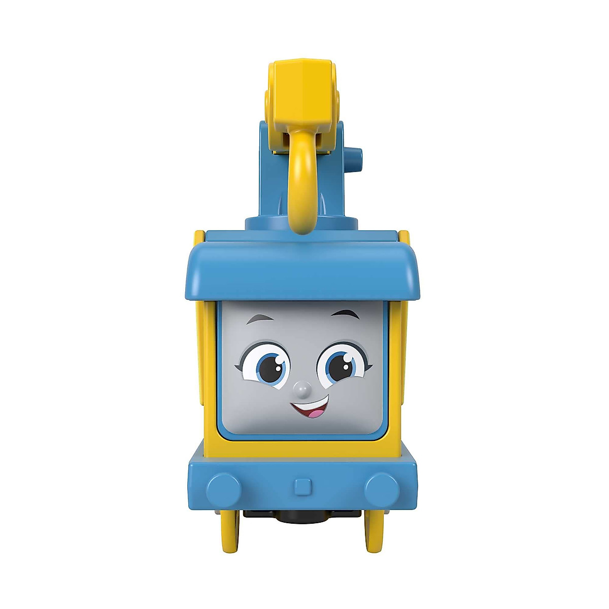 Thomas & Friends Motorized Toy Carly The Crane Battery-Powered Rail Vehicle for Pretend Play Preschool Kids Ages 3+ Years