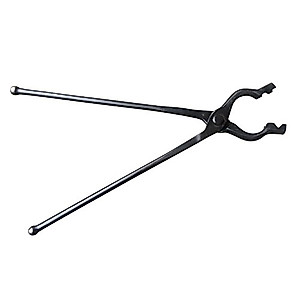 V-Bit Bolt Blacksmith Tongs - 450mm (18")