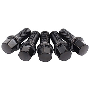 NewYall Pack of 20 Black Wheel Bolt Lug Nut