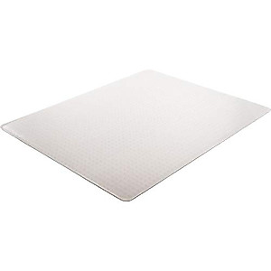 deflecto 60 x 60 Clear ExecuMat Intense All Day Use Chair Mat for High Pile Carpet