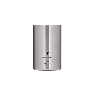 Snow Peak Shimo Can Cooler Vacuum-Insulated to Keep Canned Beverages Cold