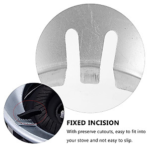 Kichvoe Wok Rack for Gas Stove 2PCS Wok Ring For Gas Stove Stainless Steel Wok Rack Round Bottom Wok Accessories-10 * 2Inches Wok Stand