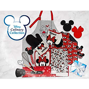 Disney Mickey Mouse Silicone Turner - This Mickey Mouse Disney Spatula is Ideal for Turning Food - Perfect for any Disney Fan - Black, Measures 11 Inches