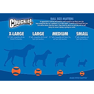 Chuckit Dog Tennis Ball Dog Toy, Small (2 Inch Diameter) for dogs 0-20 lbs, Shrink Wrap Pack of 2