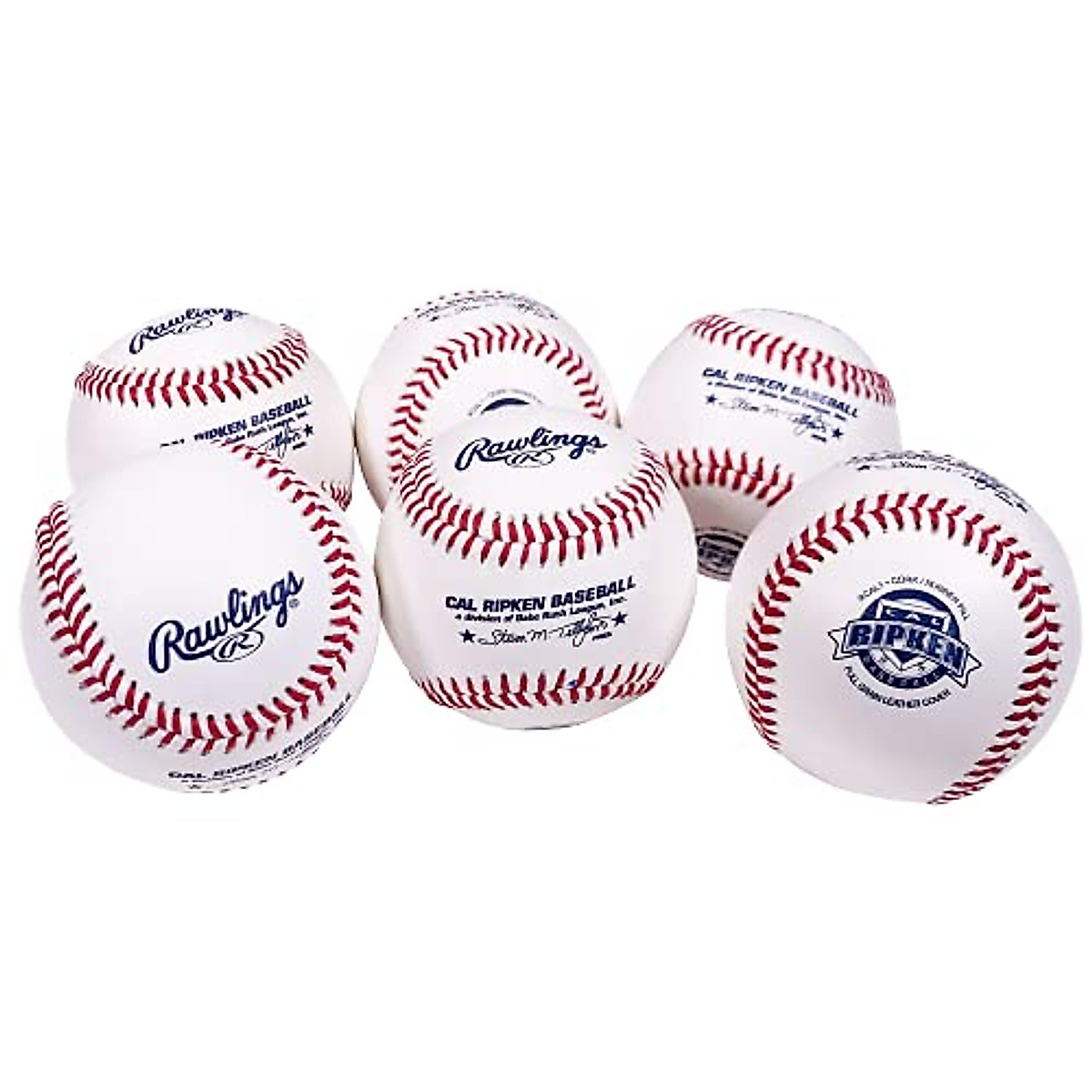 Rawlings | CAL RIPKEN LEAGUE Baseballs | Competition Grade | RCAL1 | Youth/14U | 6 Count