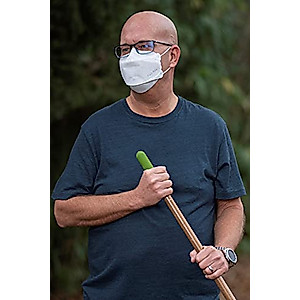 PureMSK - Made in the USA - Disposable Face Mask - Masks for Protection - White Adult Size - (10 PACK)