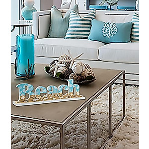 SAILINGSTORY Beach Decor, Beach Sign Beach Bathroom Decor Nautical Decor Ocean Coastal Decor