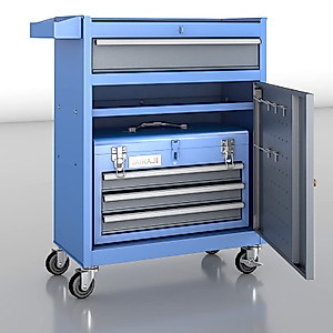 AIRAJ Tool Chest,Detachable Tool Chest with Wheels,Rolling Tool Chest for Workshops and Homes,High Capacity Tool Cabinet with Drawers,Professional Tool Box Organizer