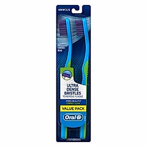Oral-B Pro-Health Compact Clean Toothbrush Value Pack, Ultra Soft, Twin Pack