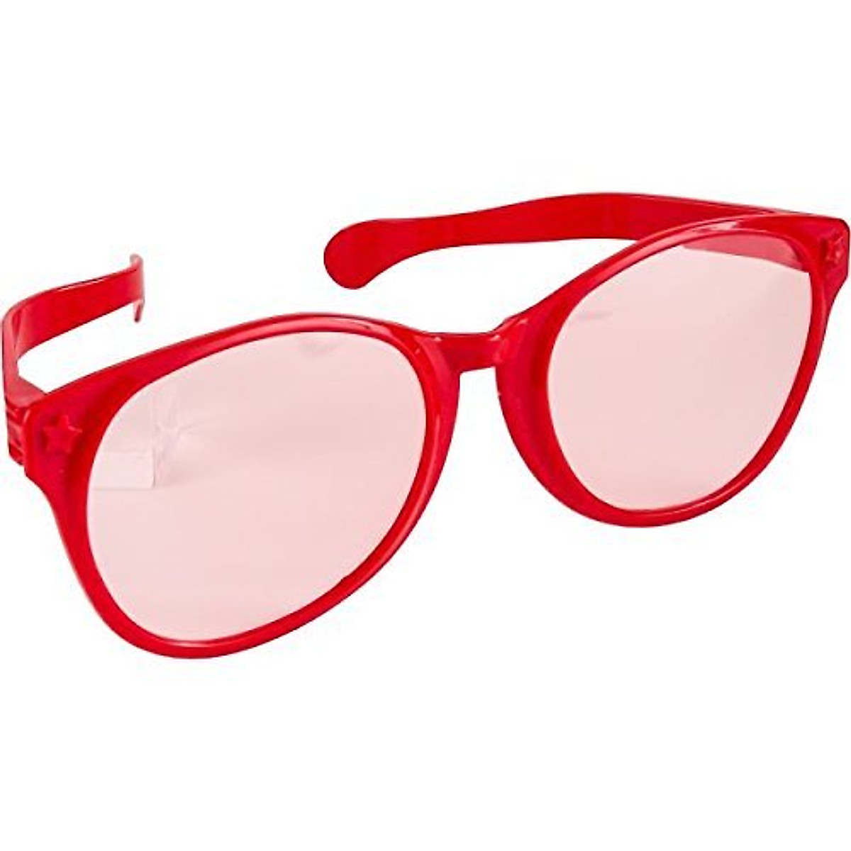 Amscan 259769.4 Red Jumbo Glasses, 1ct