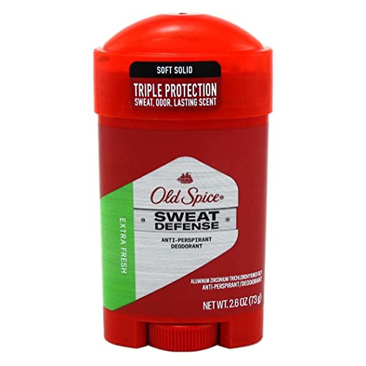 Old Spice Anti-Perspirant 2.6 Ounce Extra Fresh Soft Solid (76ml) (3 Pack)