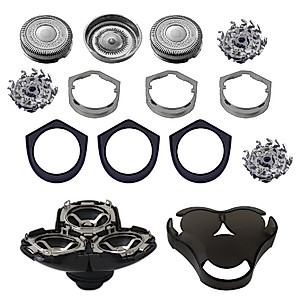 Replacement Head for Philips Norelco RQ10 Arcitec Generic Razor Shaving Unit Triple Track Made by gmz