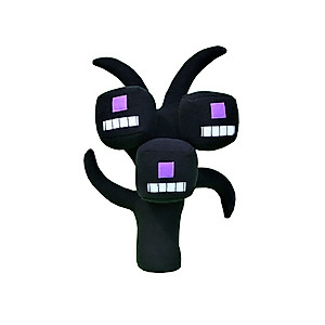 EASELR WeightedPlush 13 Inch Withe Plush Toys, Game Black Stuffed Plushie Doll Gift for Collectible Decoration Kids Game Fans