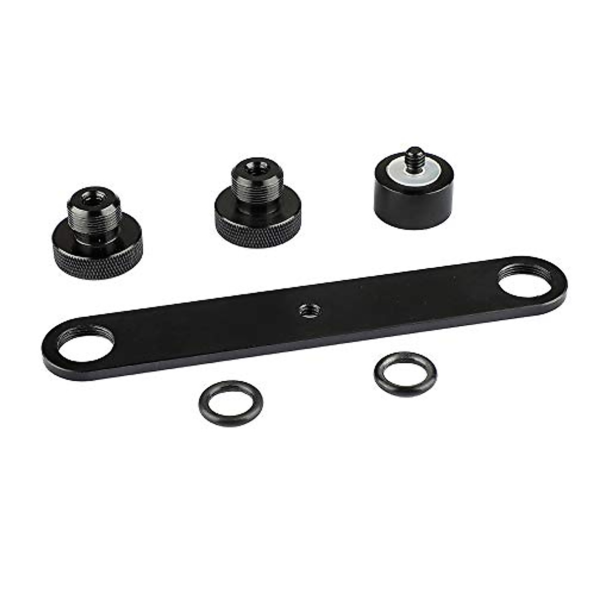 CAMVATE Double Microphone Mounts Bracket T-bar - 1958