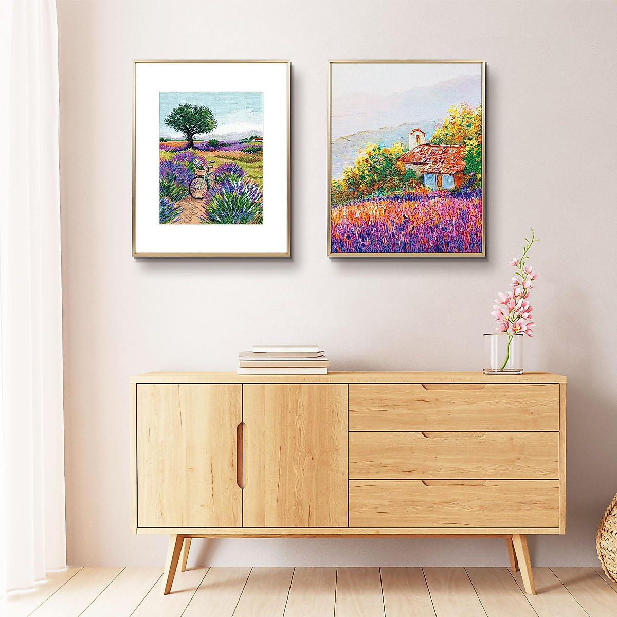 Golden State Art, 16x20 Gold Picture Frame Displays Photo 11x14 with Mat or 16 x 20 Without Mat for Wall Mounting, Classic Satin Aluminum Frames with Real Glass (Pack of 1)