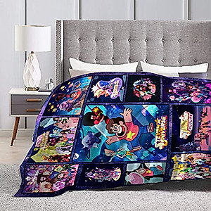 Anime Blanket Cartoon Throw Blanket for Couch Sofa Bed Living Room Gifts for Halloween Thanksgiving Christmas 50"X60"