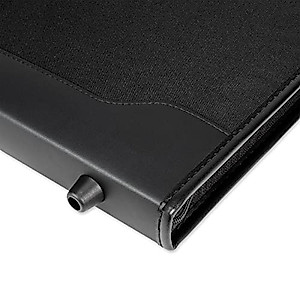 Speedball Universal Heavy Duty Art Portfolio Carrying Case with Handles for Storing and Transporting Artwork, Sketch, Drawing and Canvas, Black, 14 x 18 Inches