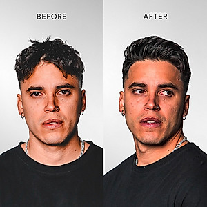 BluMaan Volume Cream - Adds Enhanced Volume for Fine, Flat & Thin Hair - Heat Protecting Formula - Thickening Effect for Thinning Hair - Volumizing Styling Cream for Men & Women - 3.4 oz