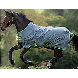 Horseware Ireland Amigo Hero 900 Turnout Medium 200g Grey/Green 81