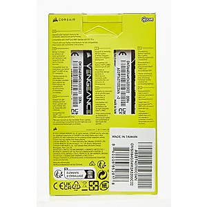 Corsair Vengeance Performance SODIMM 64GB (2x32GB) DDR4 3200MHz CL22 Unbuffered for AMD Ryzen 4000 Series Notebooks Memory - Black