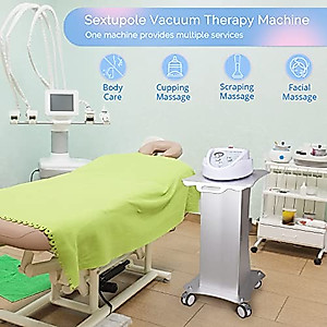 Sextupole Vacuum Therapy Machine Vacuum Cupping Massager Body Scrapping Massage Machine with 24 Cups and 3 Pumps