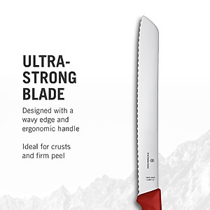 Victorinox 6.8631.21B Swiss Classic Bread Knife Red 8.25 inch